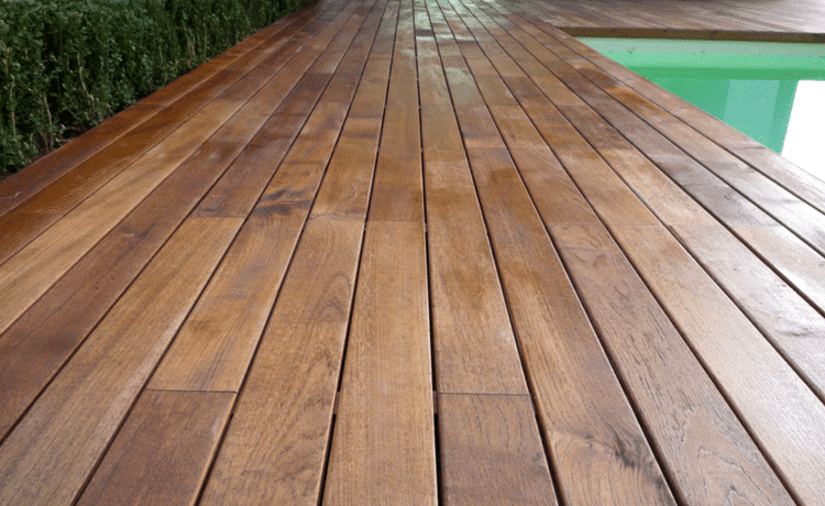 pavimento rialzato in legno